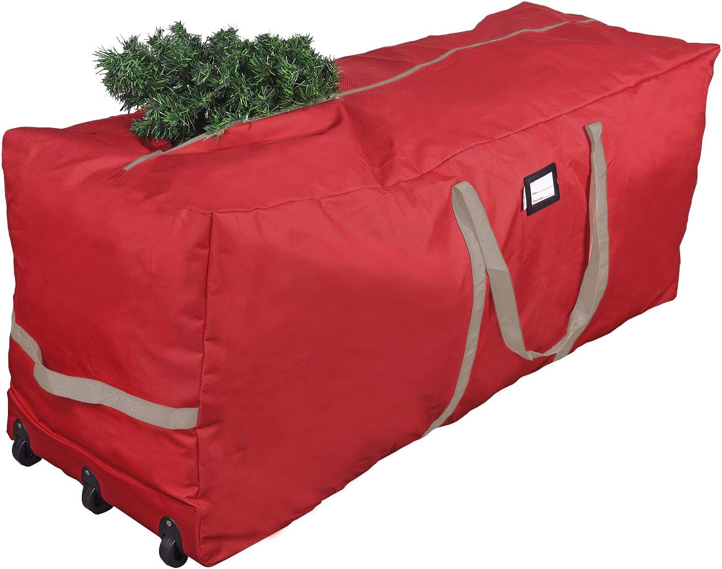 Amazon.com: Rolling Christmas Tree Storage Bag - Heavy-Duty Storage ...