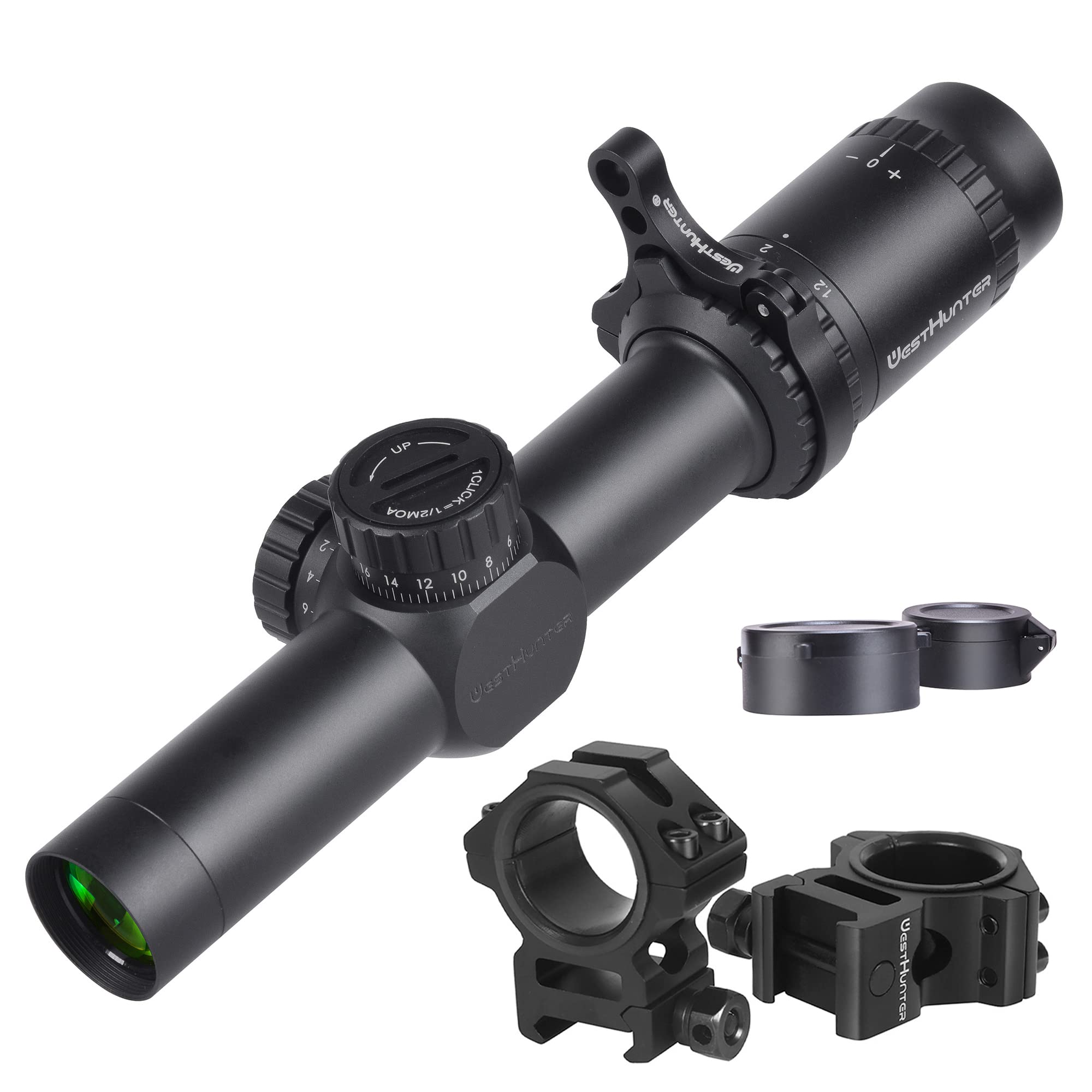 Snapklik.com : Optics HD-S 1.2-6x24 Compact Riflescope, 30mm Tube Mil ...
