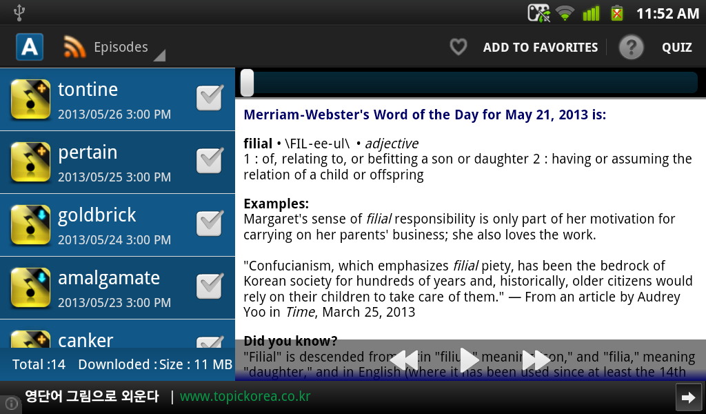 A Word A Day - App on Amazon Appstore
