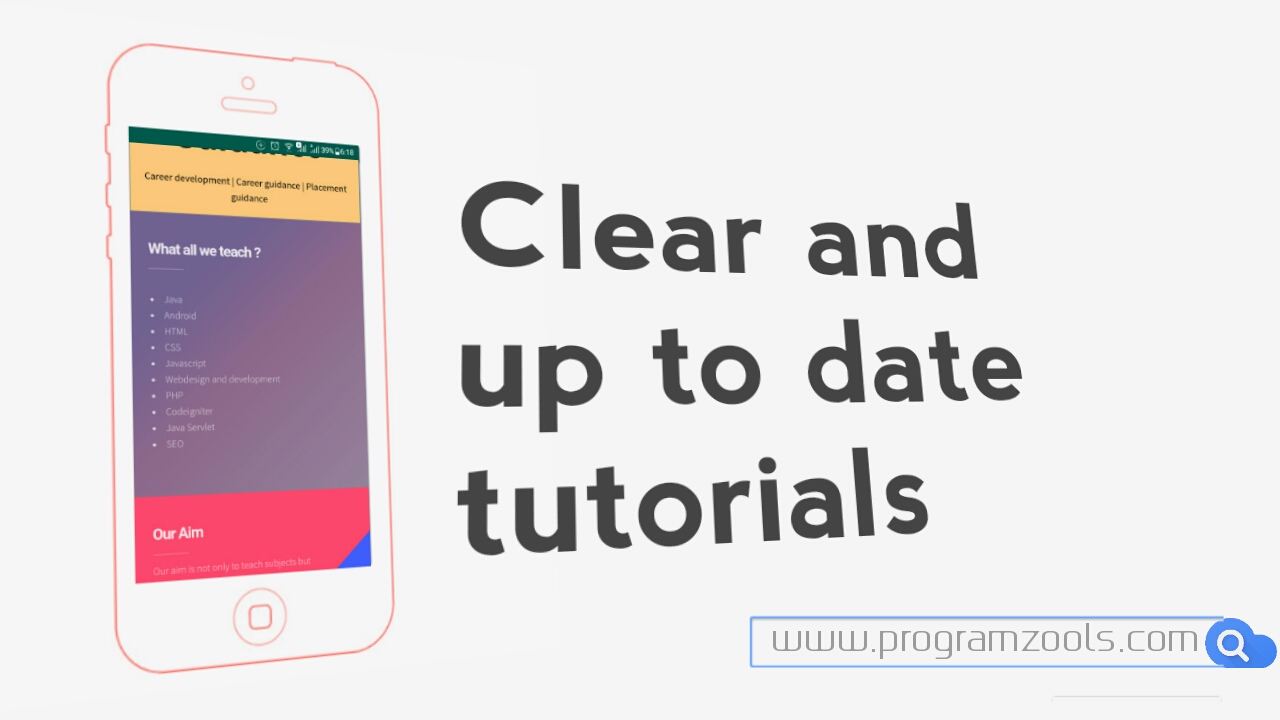 Programzools - Learn Java, Android, HTML, CSS, PHP - App on Amazon Appstore