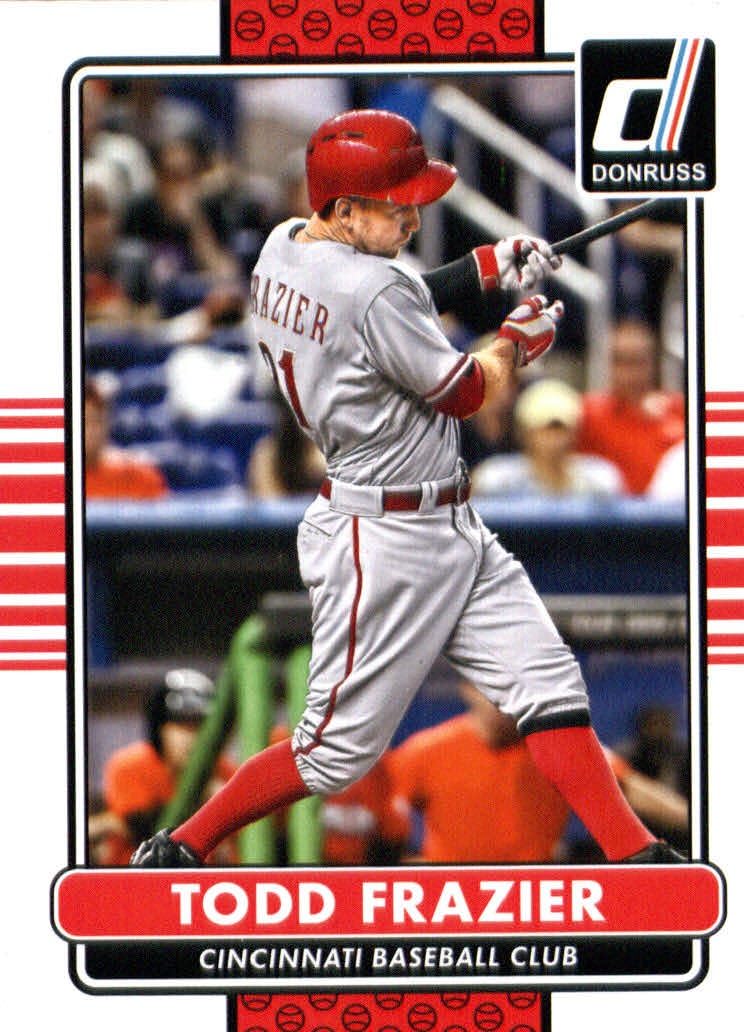 Amazon.com: 2015 Donruss Baseball Card #72 Todd Frazier : Collectibles ...