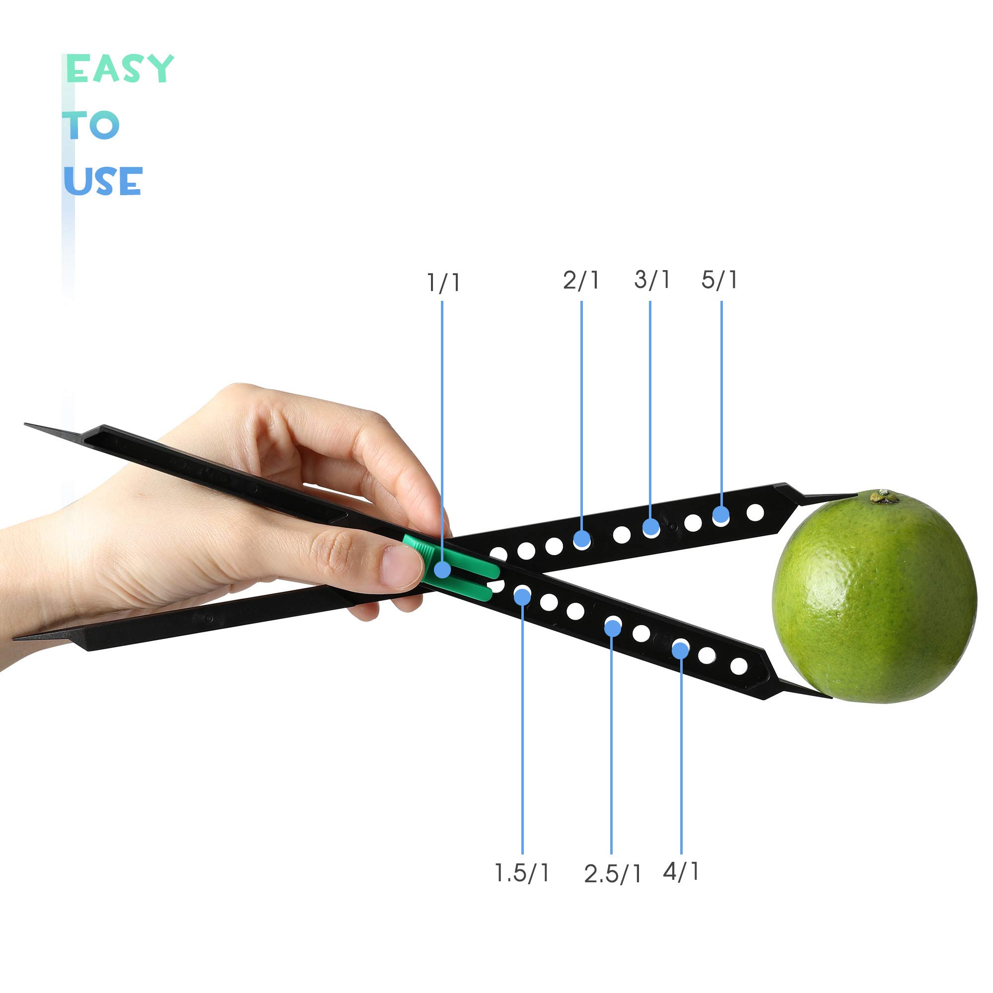 YARKOR 10 Inches Artist Proportional Scale Divider Drawing Tool (Black ...