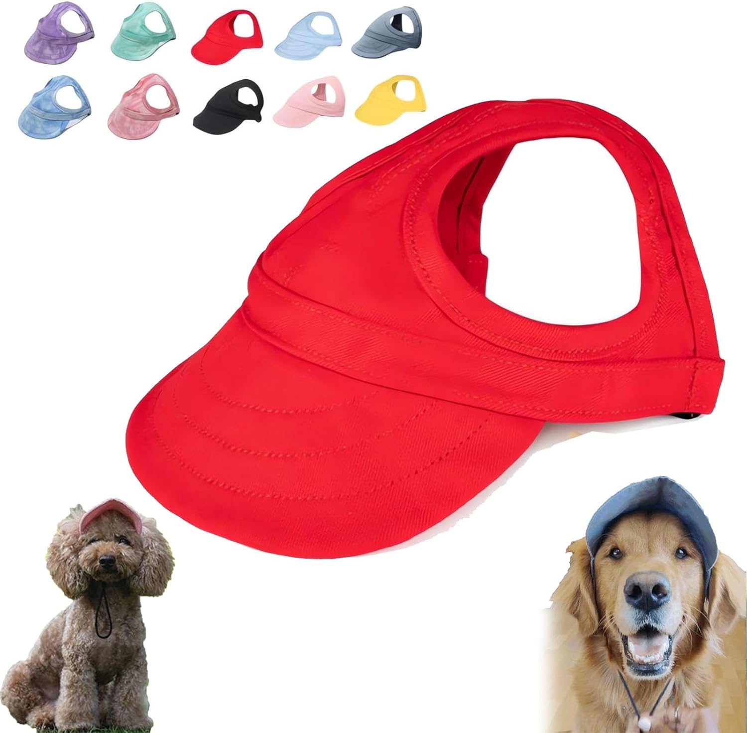 Laaway Outdoor Sun Protection Hood for Dogs, Pet Dog Sun Protection ...