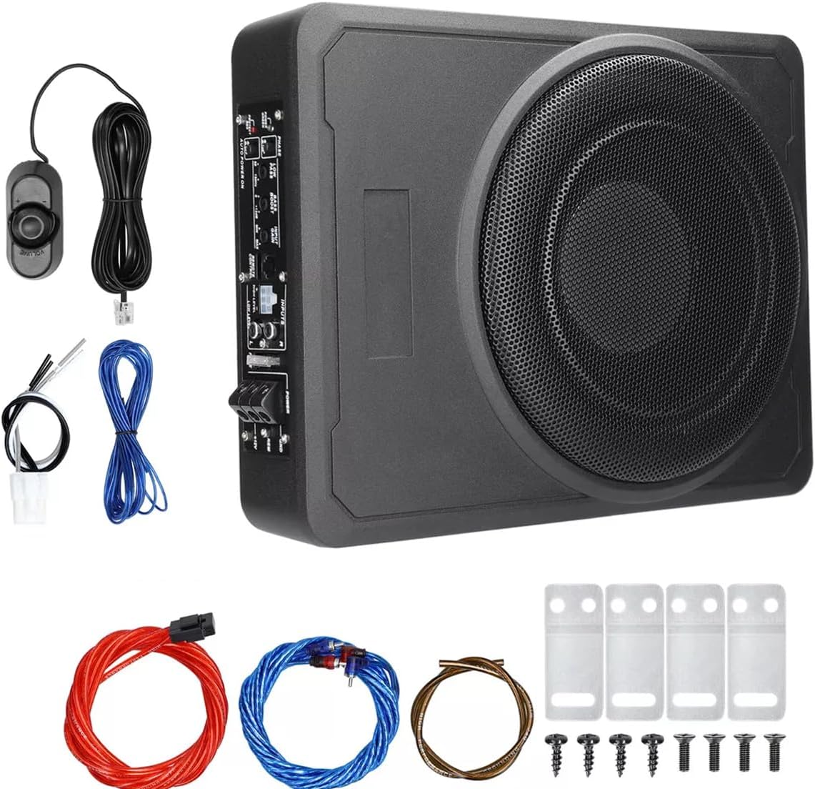 BOSS Audio BAB8 Amplified Car Audio Subwoofer - 800 Watts Max Power ...