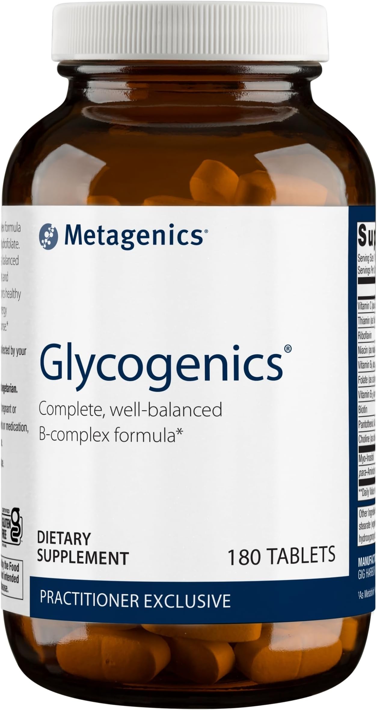 Amazon.com: Metagenics Glycogenics - B Vitamin Complex - Energy Support ...