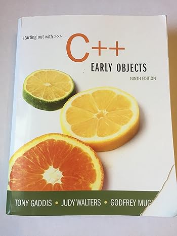 Amazon.com: Starting Out with C++: Early Objects (9th Edition ...