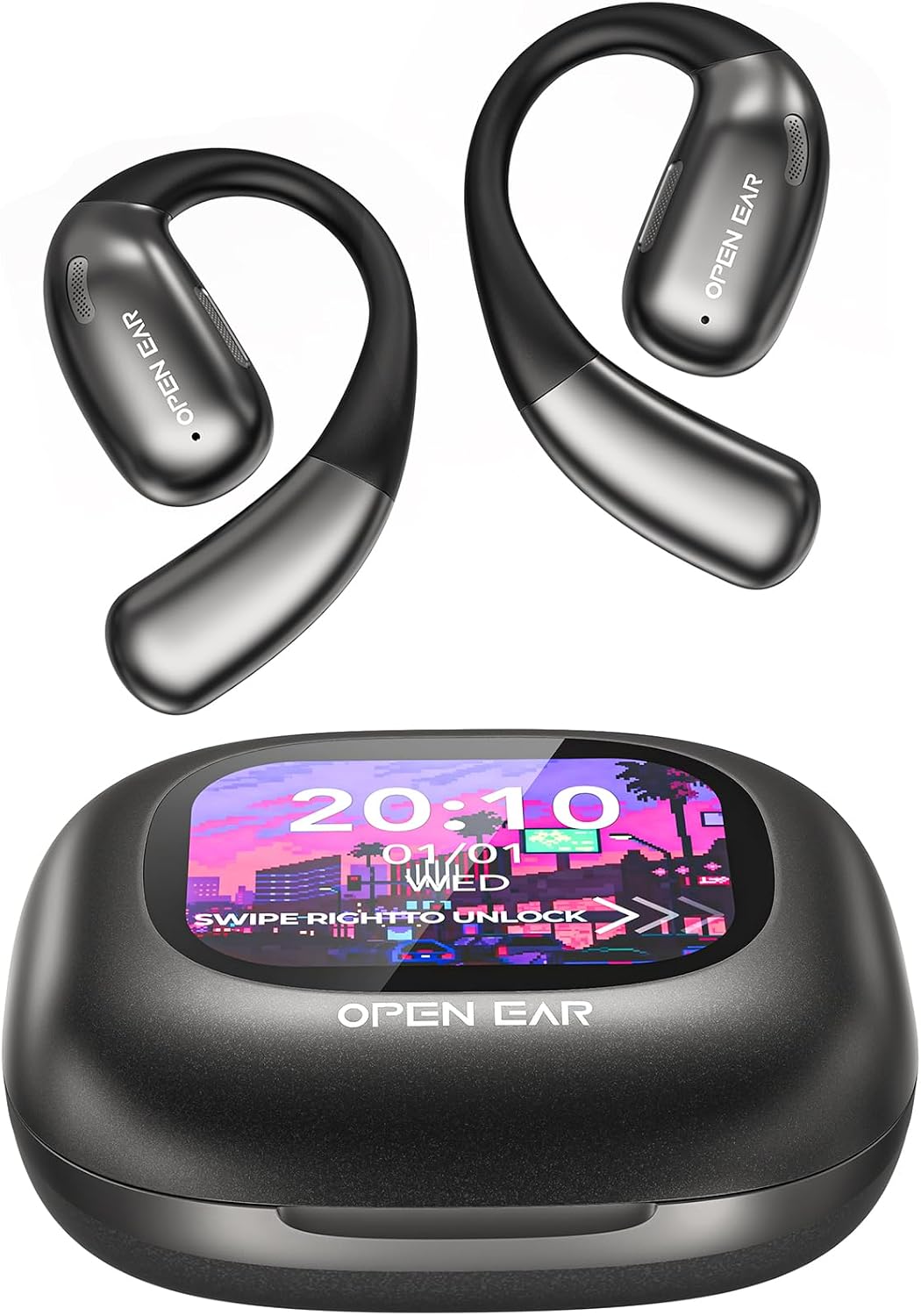 AI Übersetzer Kopfhörer, 3-in-1 übersetzungskopfhörer mit LCD ...