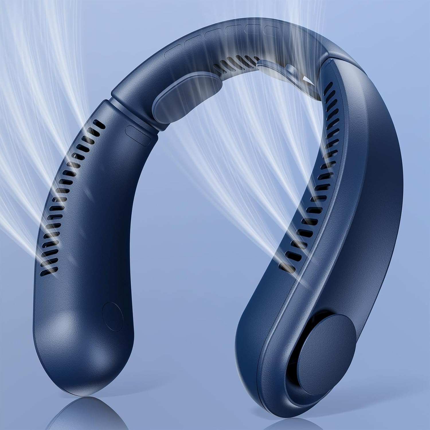 WOLF ENERGY Portable Neck Fan, 360°Neck Fan 3 Speeds Personal Neck Fan ...