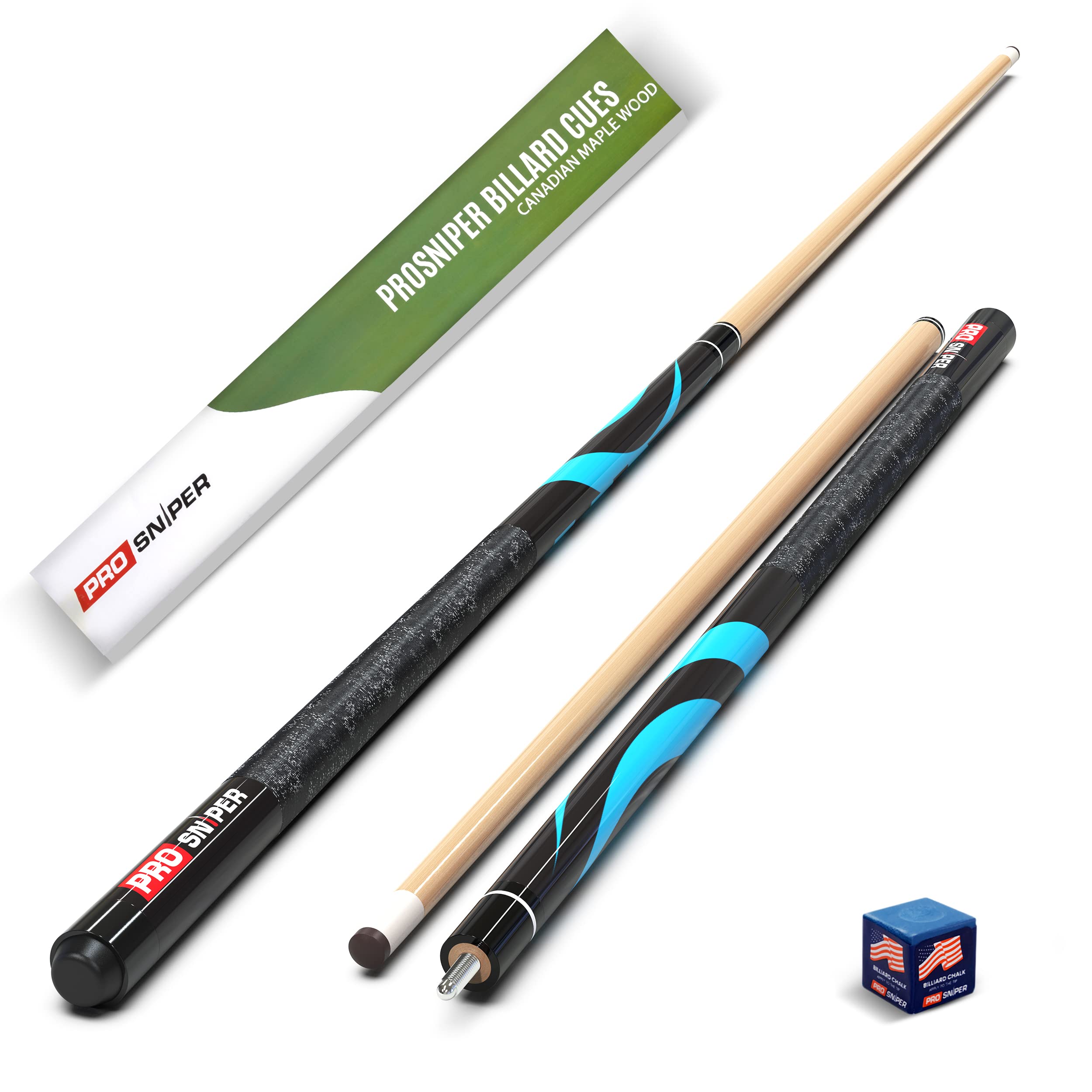 Snapklik.com : Prosniper Pool Cues Unique Pool Cue Sticks Made From ...