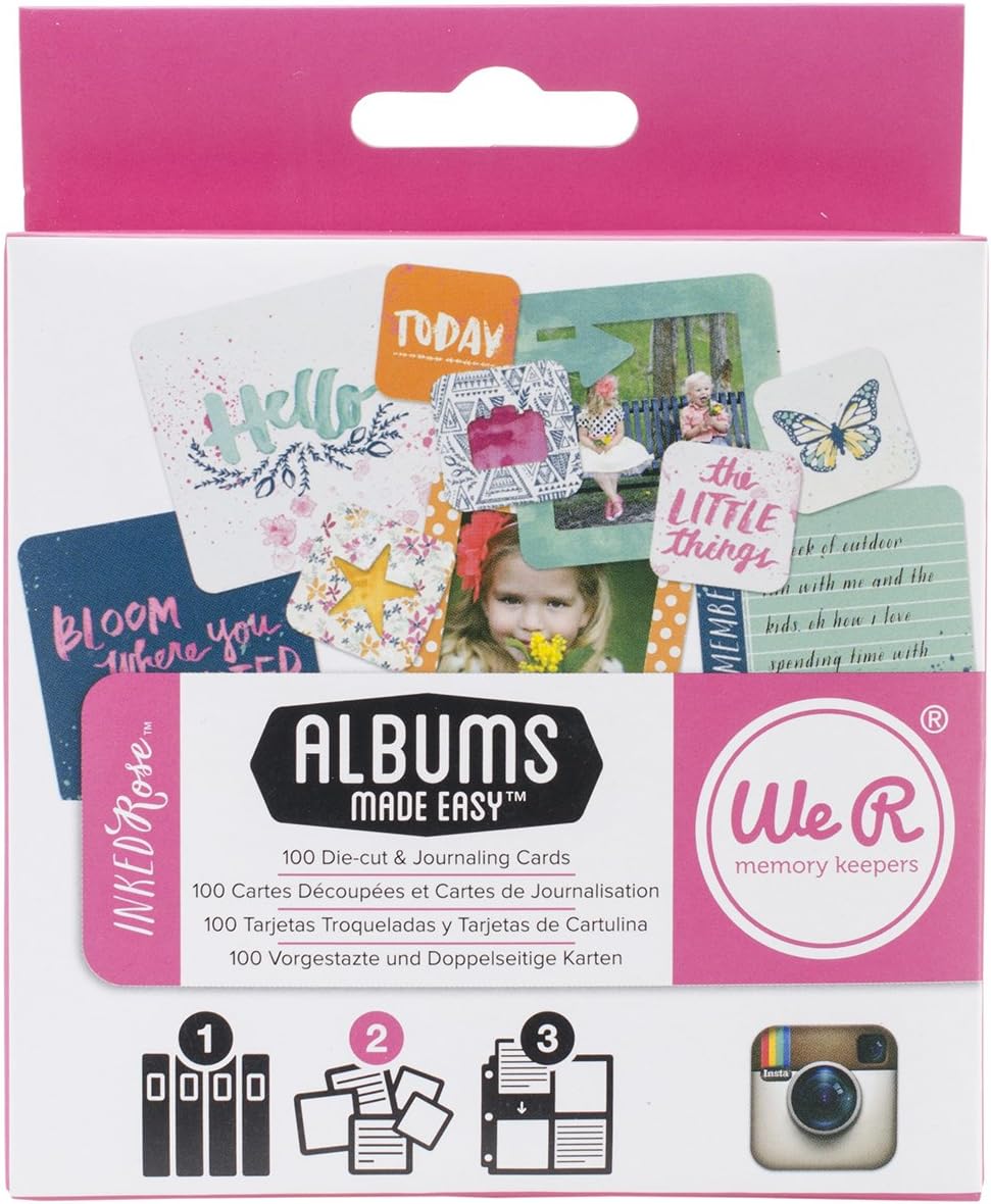Amazon.com: We R Memory Keepers Instagram Albums Made Easy Journaling ...