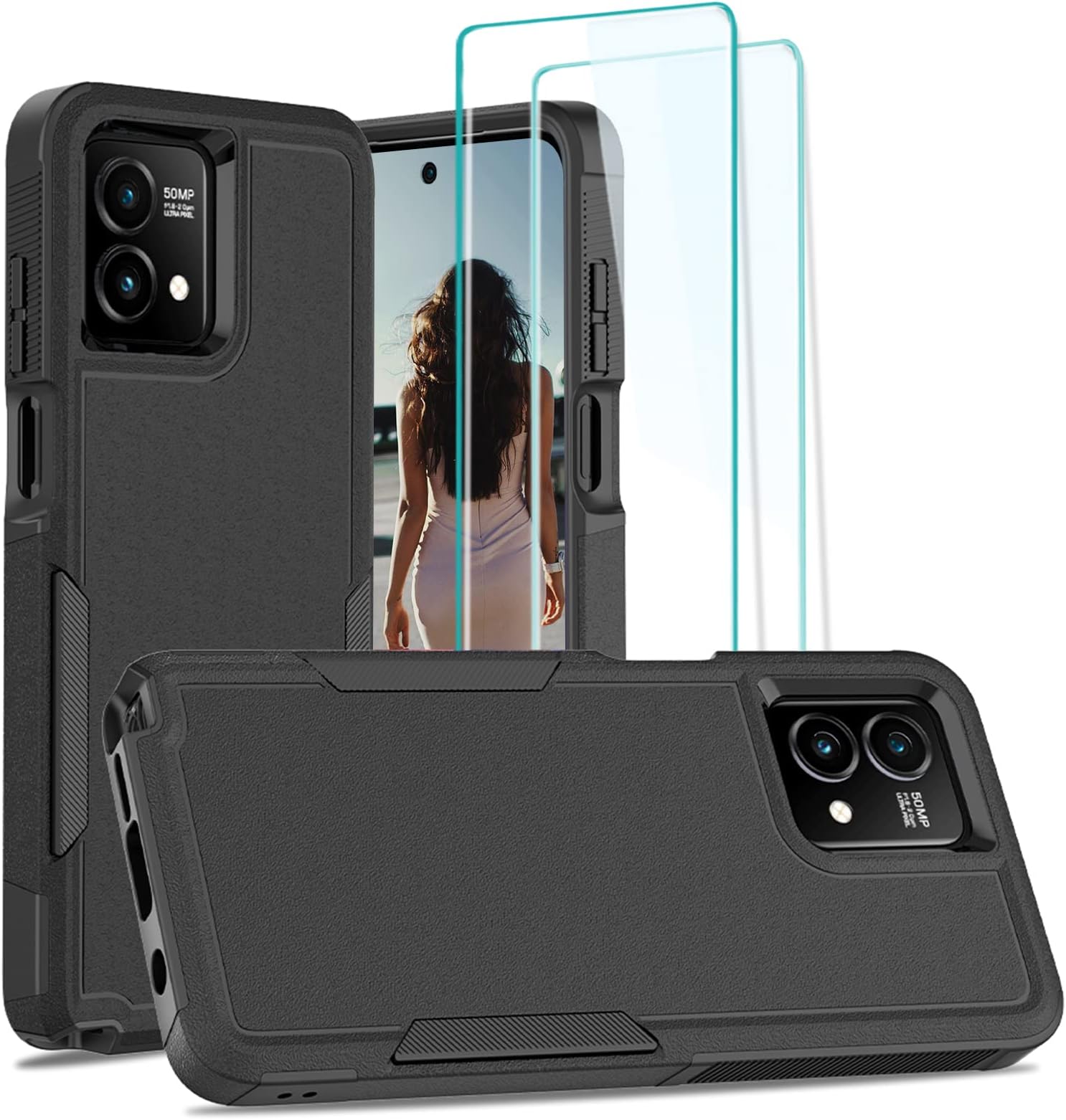 Amazon.com: Jeylly for Motorola One 5G Ace Case, Moto One 5G Ace Case ...