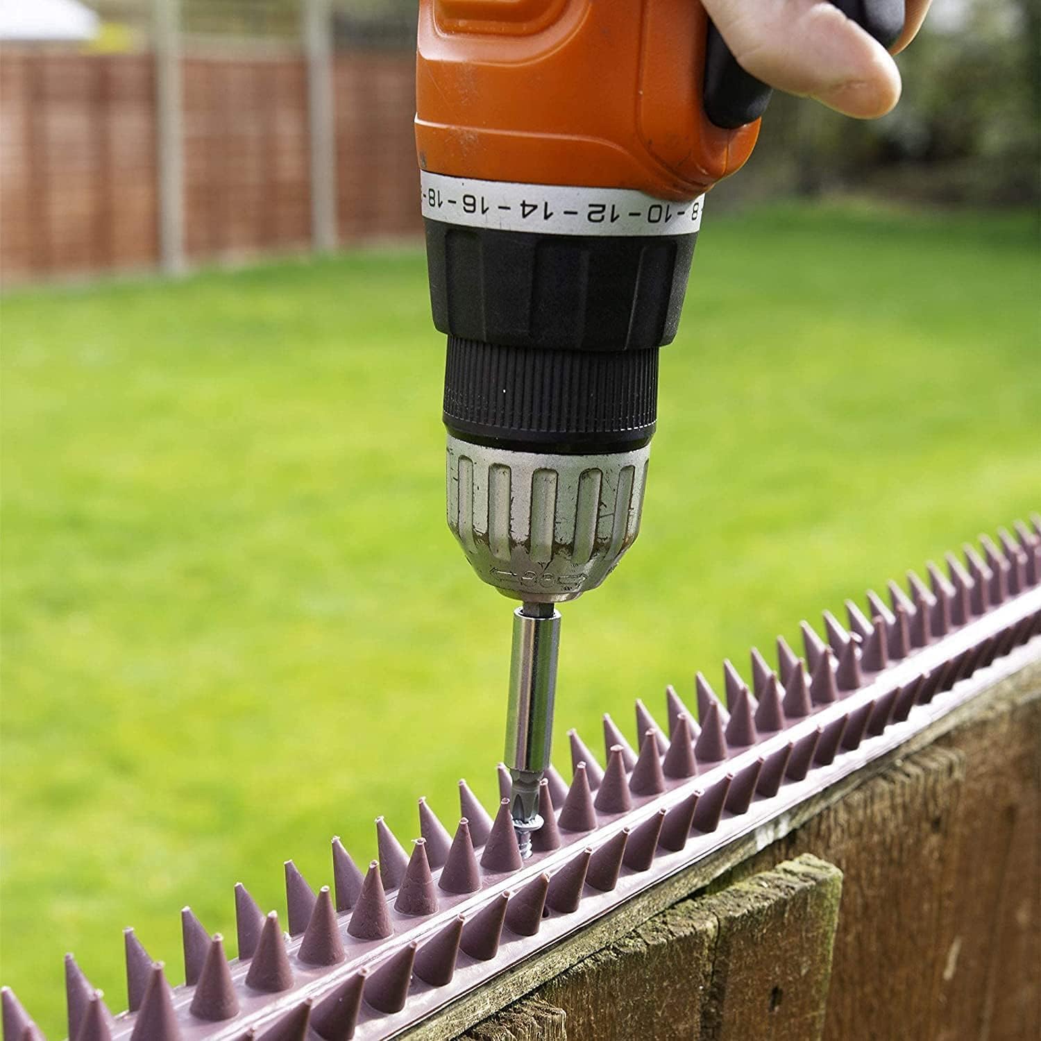 Cat Deterrent For Garden 14pcs Fence Wall Spikes Bird Deterrent Spikes ...