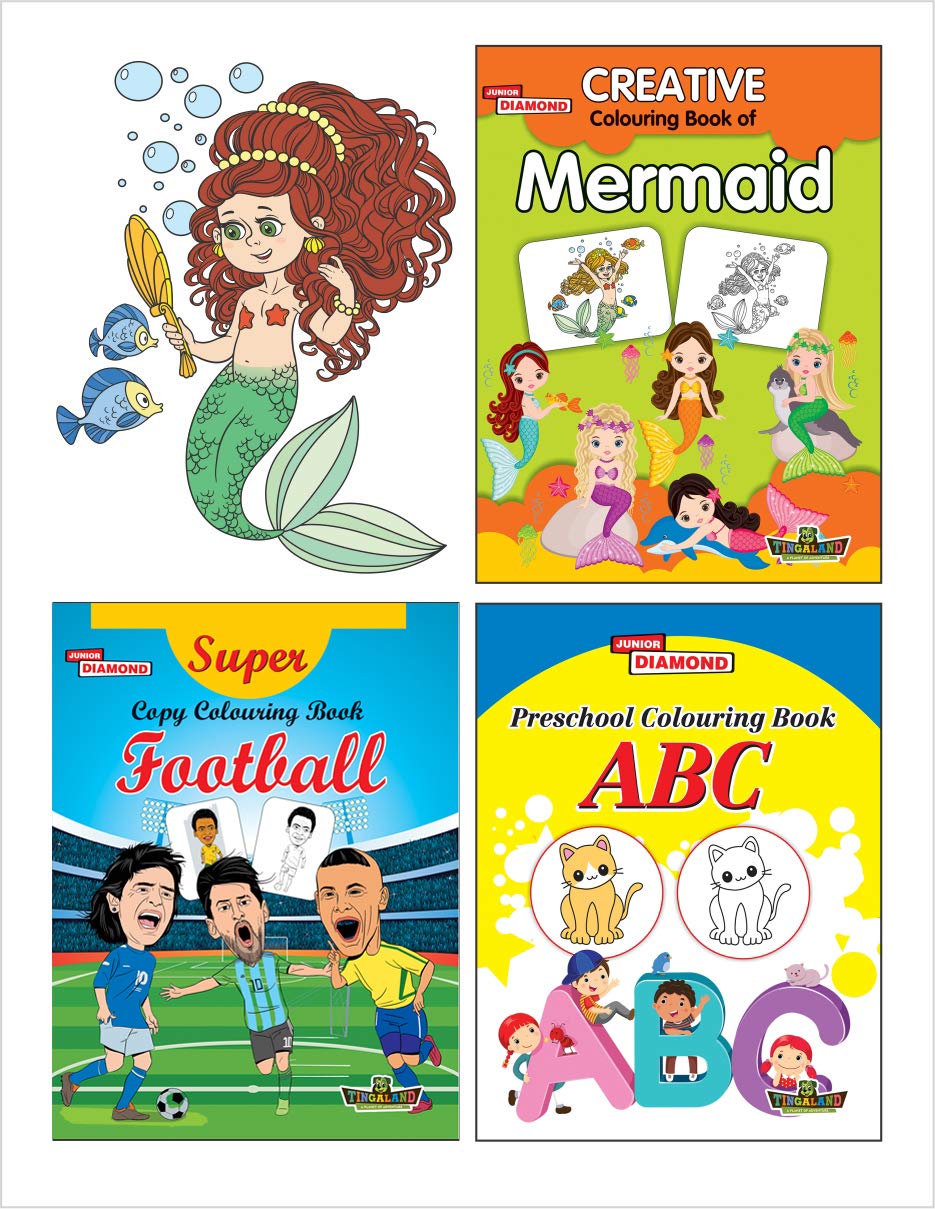 Creative Colouring Book 4 (Set of 3 Books): unknown author ...