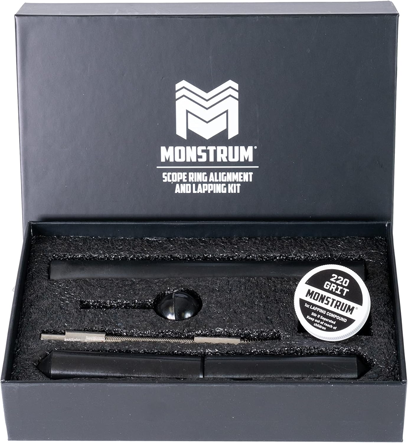 Amazon.com : Monstrum Scope Ring Alignment and Lapping Tool Kit | 1 ...