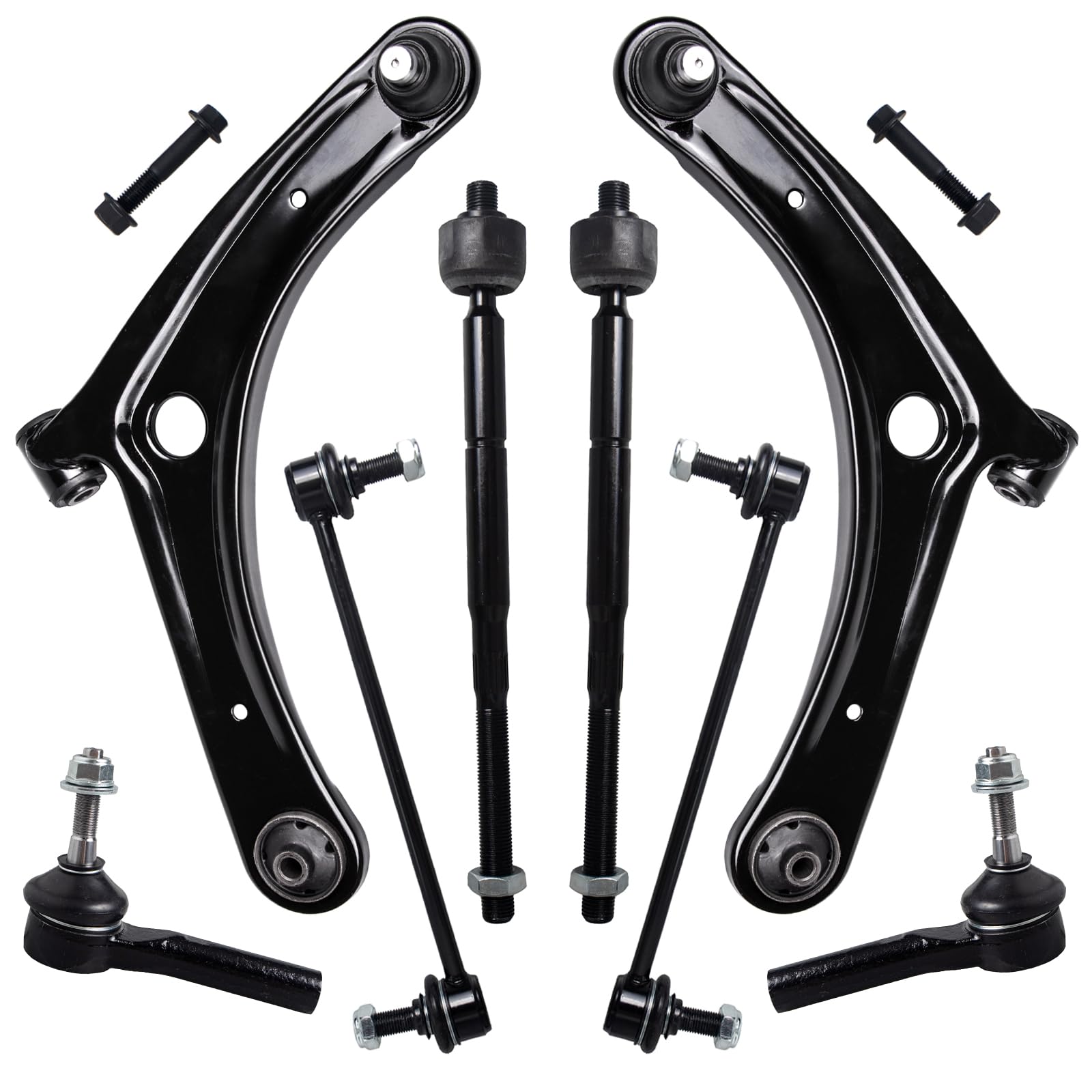 6Pcs Front End Kit Fit For 2007-2017 Je-ep Compass Patriot, 07-12 Do ...