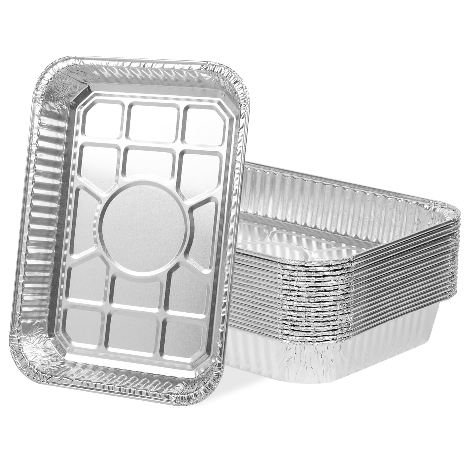 Amazon.com : SHINESTAR Drip Pans Replacement for Weber Spirit, Genesis ...