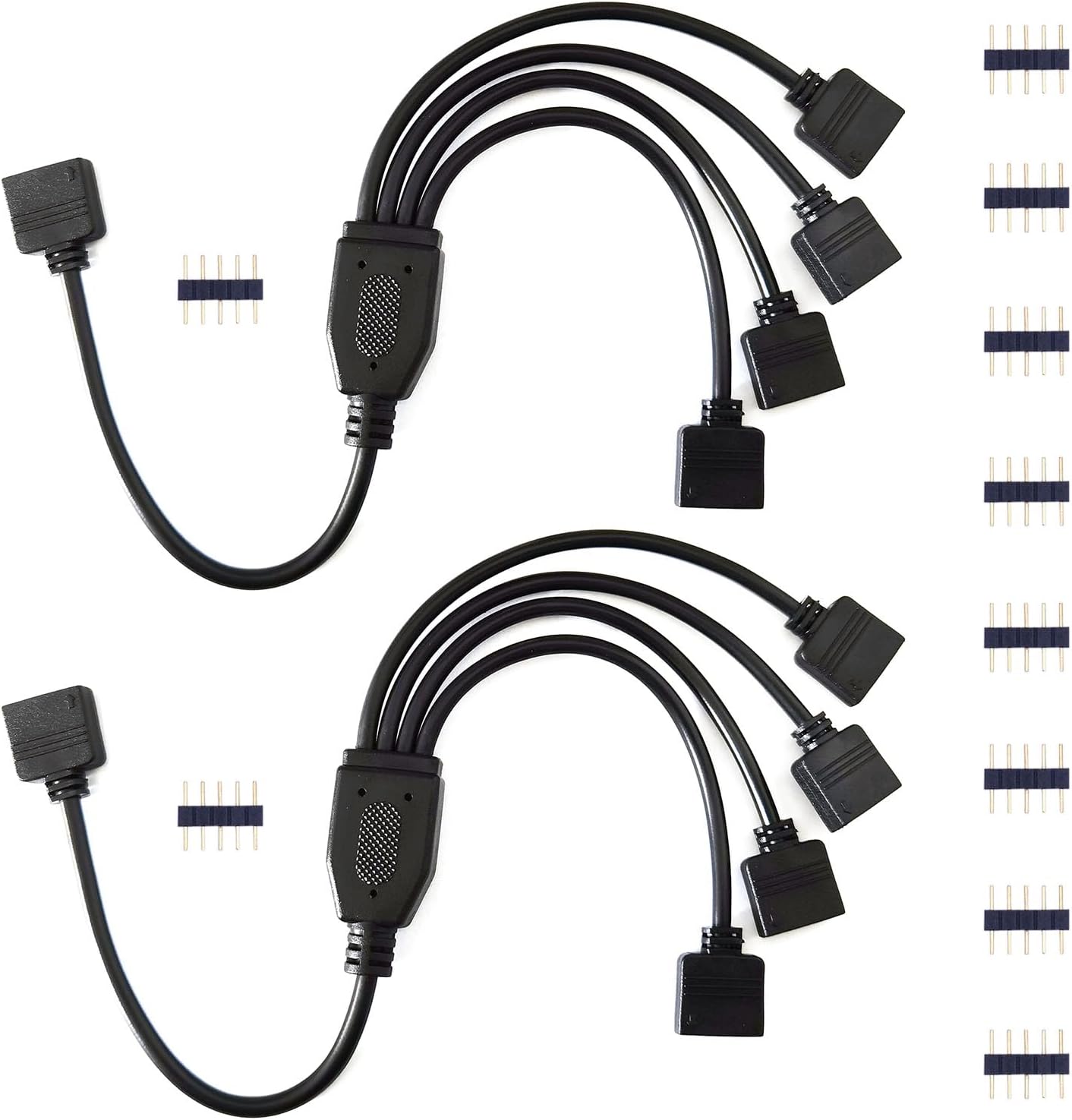 LITAELEK LED Streifen Verbinder 5 polig für 12mm Breite SMD 5050 RGBW ...