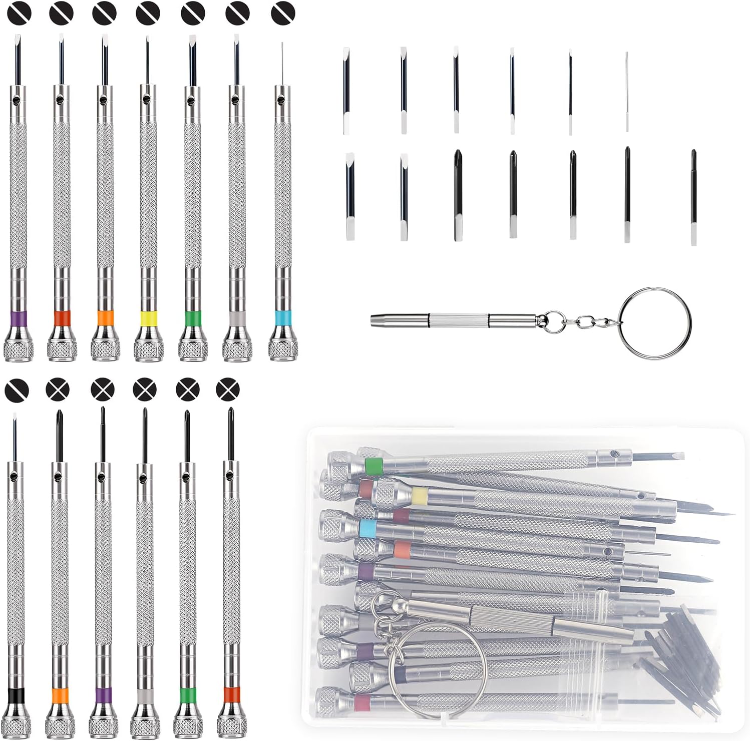 Ex-Pro 11 Piece Precision Screwdriver Set : Amazon.co.uk: DIY & Tools