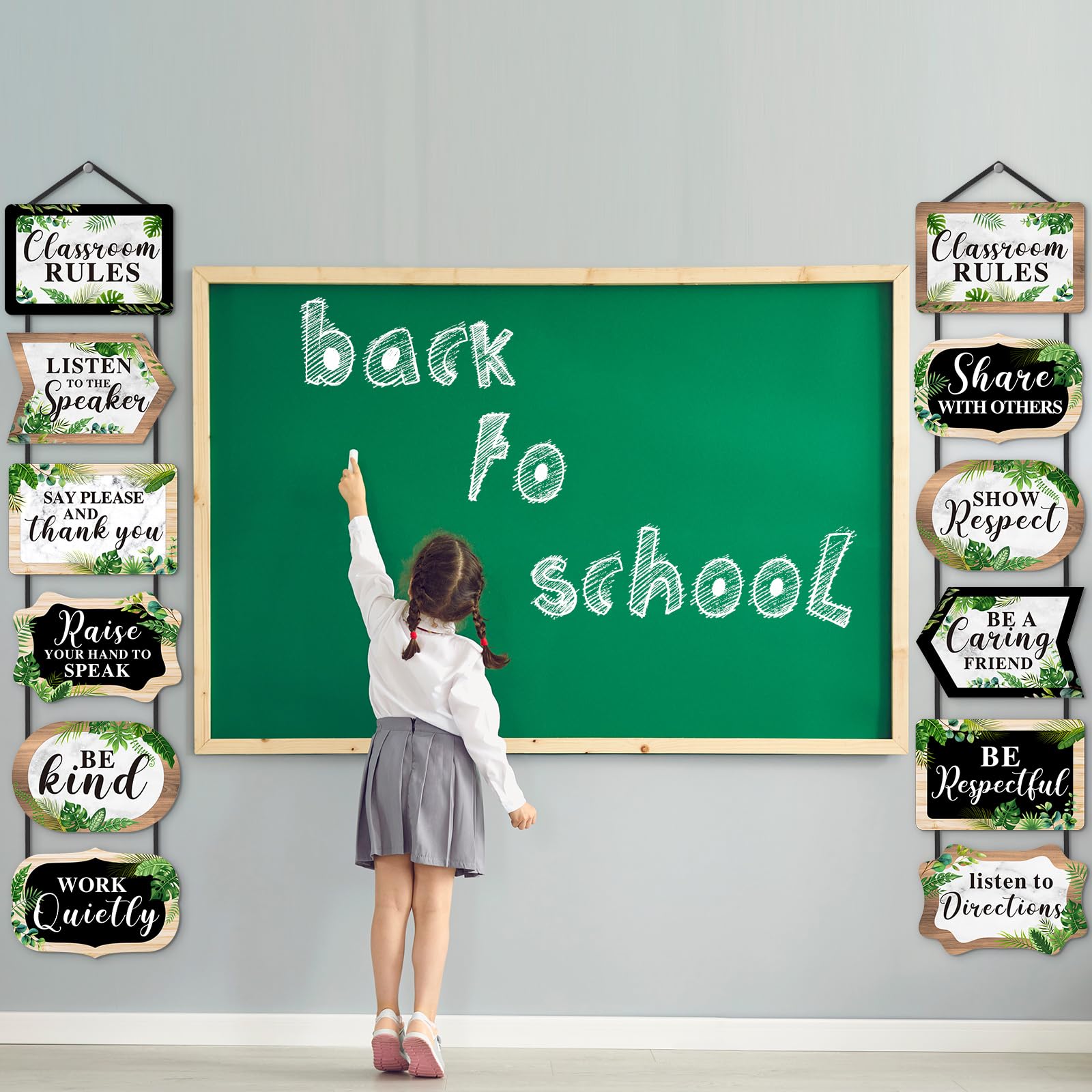 Snapklik.com : Classroom Rules Posters Farmhouse Classroom Posters ...