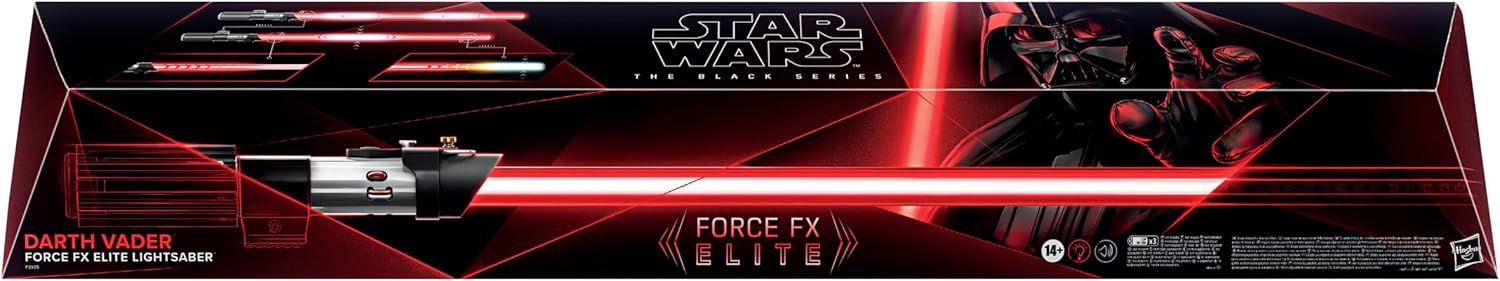 Amazon.com: STAR WARS The Black Series Darth Vader Force FX Elite ...