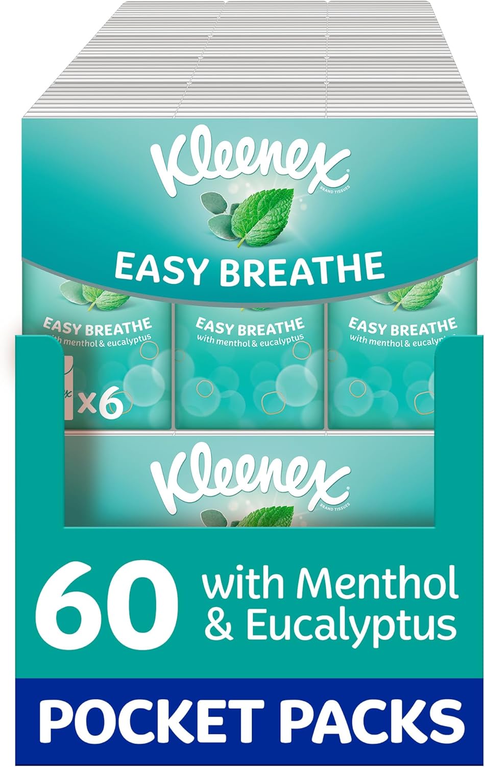 Kleenex® Easy Breathe Travel Pocket Tissues - Natural Menthol and ...