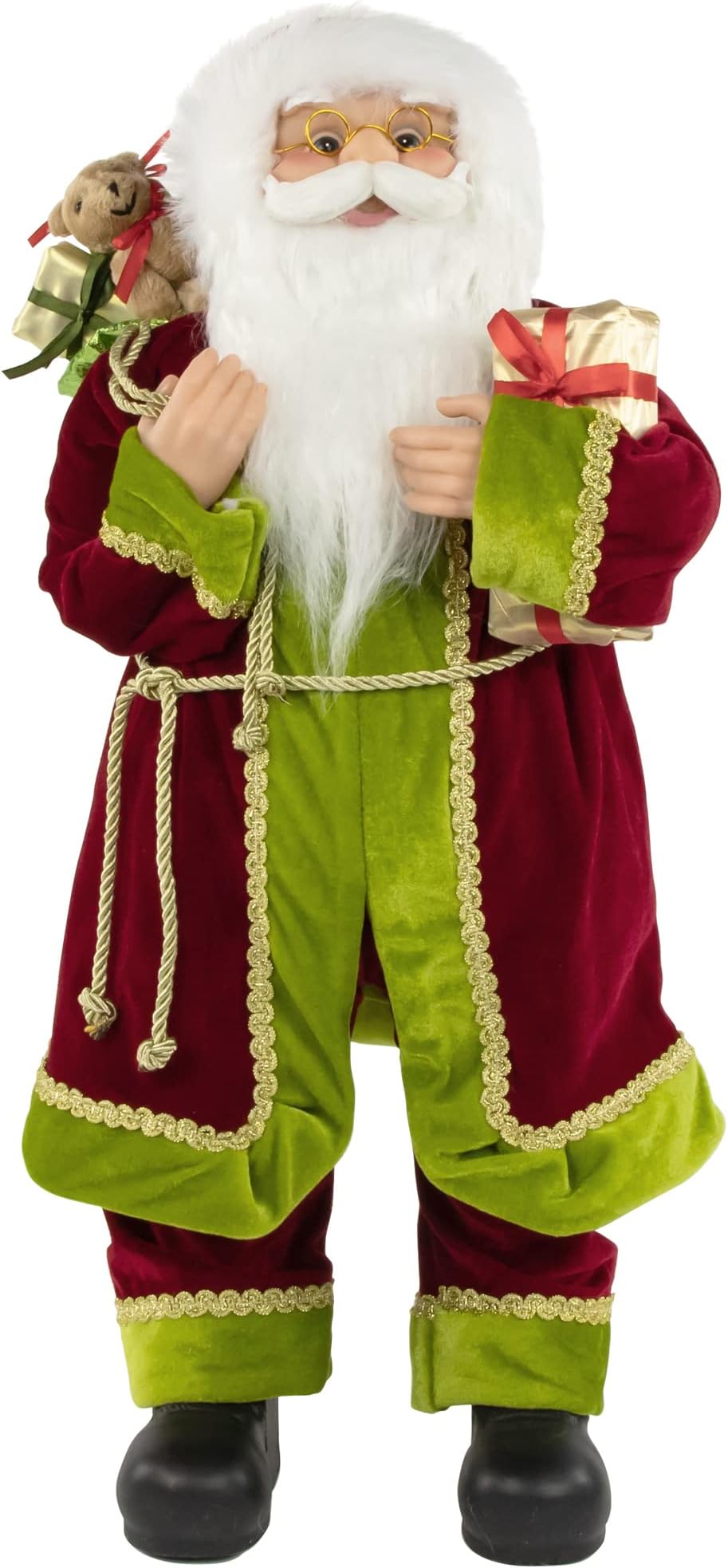 Amazon.com: Northlight E76470 36" Traditional Standing Santa Claus ...
