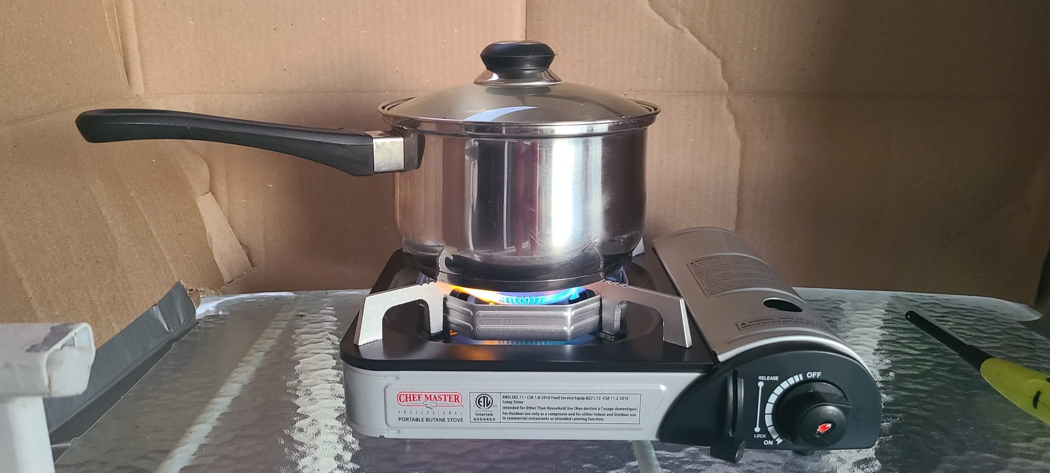 $13/mo - Finance CHEF MASTER 90011 Portable Butane Stove | 10,000 BTU ...