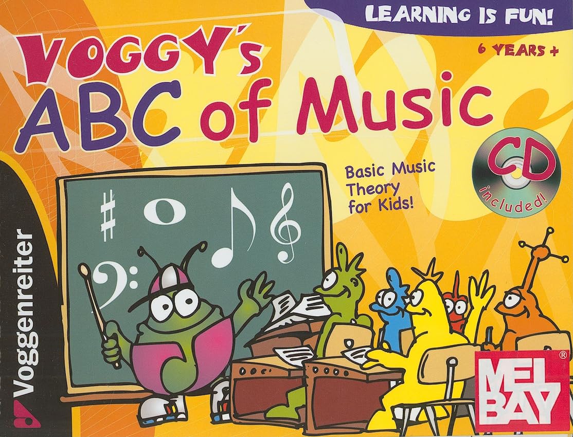 Voggy's ABC of Music: Basic Music Theory for Kids!: Holtz, Martina ...