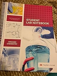 Organic Chemistry Student Lab Notebook: 100 Carbonless Duplicate Sets ...