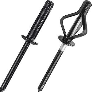 Amazon.com: JIANDAXIN 50Pcs Tri-Fold Aluminum Blind Rivets,Tri Grip ...