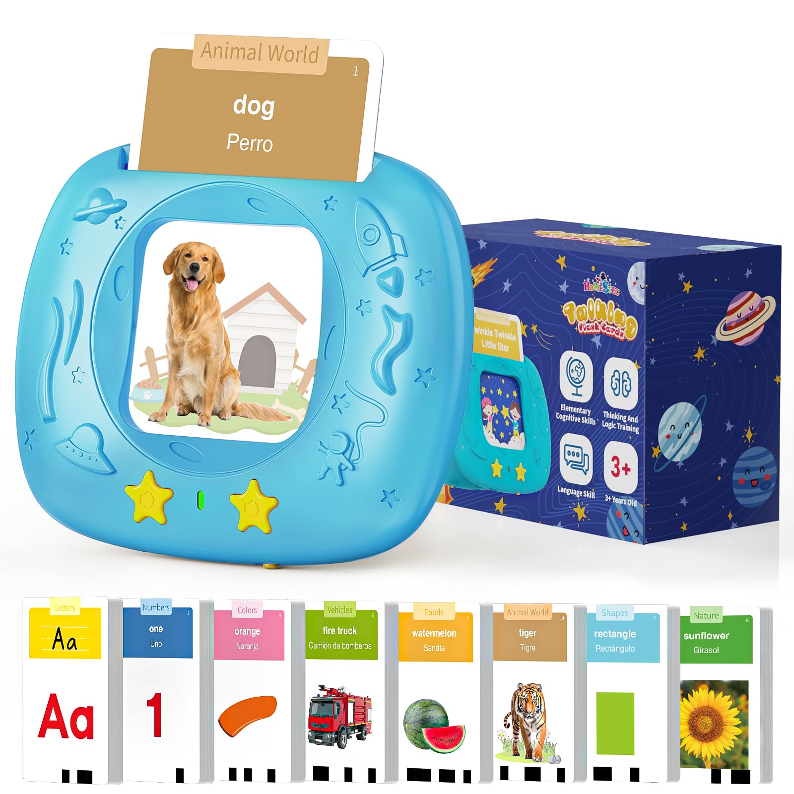 Snapklik.com : HOMESTEC Toddlers Bilingual Spanish & English Talking ...