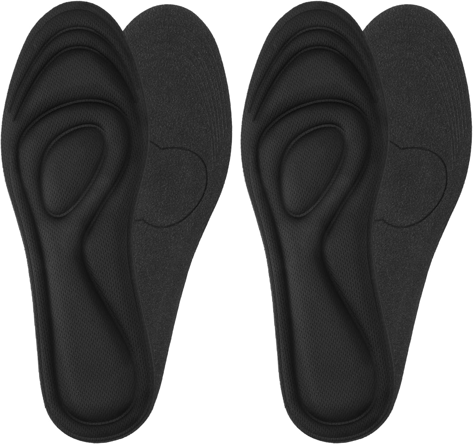 Amazon.com: WLLHYF 2Pair Memory Foam Insoles, Shoe Insoles for Women ...