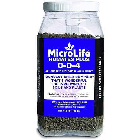 Amazon.com : MicroLife Humates Plus (0-0-4) Professional Grade Granular ...