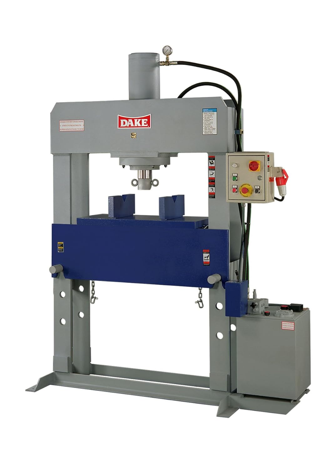 Dake Force 100 Model Electrically Operated Hydraulic Dura Press, 100 ...