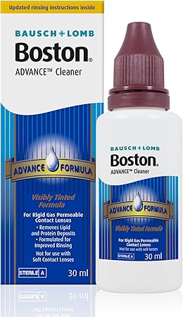 Boston Advance Cleaner, Leaves Lenses Clean, Ready for Disinfection and ...