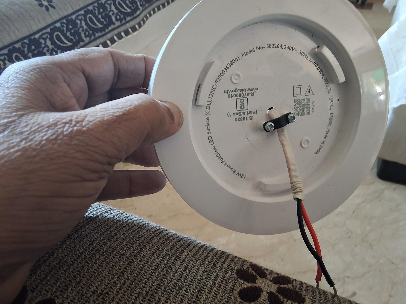 Buy PHILIPS Rimless Full Glow 18-WATT Round LED Surface DOWNLIGHTER ...