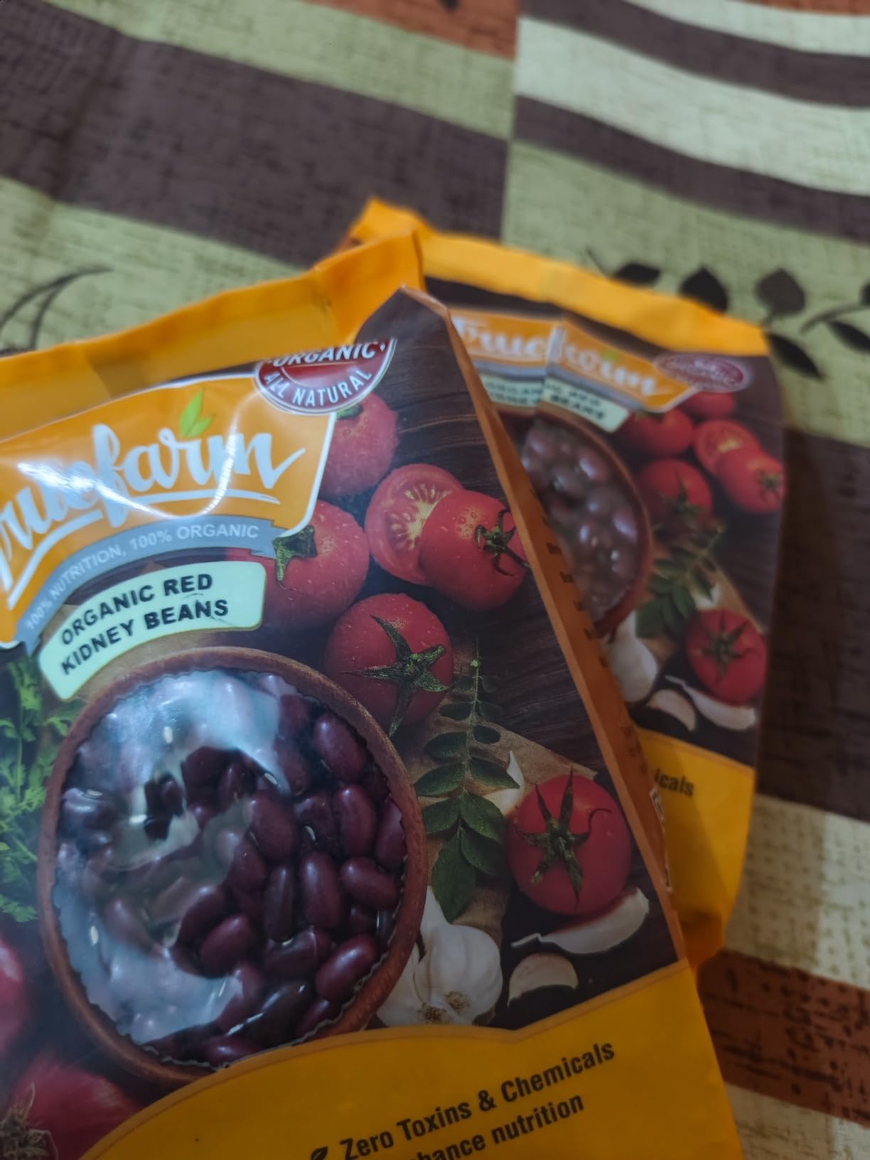 Truefarm Organic Red Kidney Beans | 100% Organic Premium Jammu Rajma ...