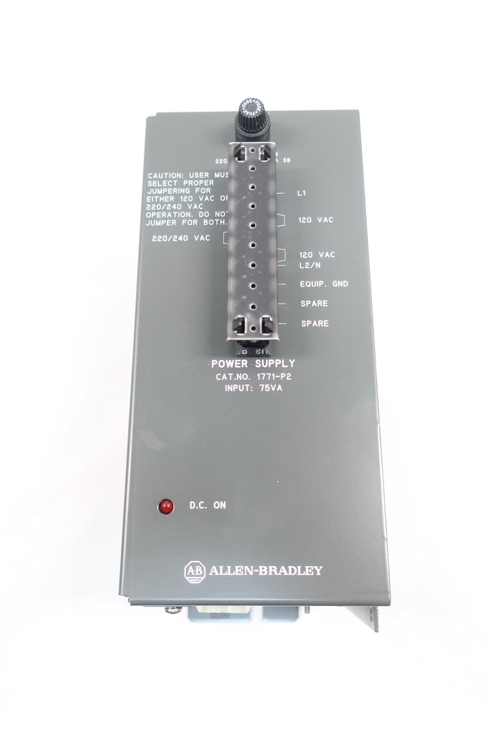 Amazon.com: Allen-Bradley 1771-P2 Power Supply 6.5 AMP 5.2VDC 120 ...