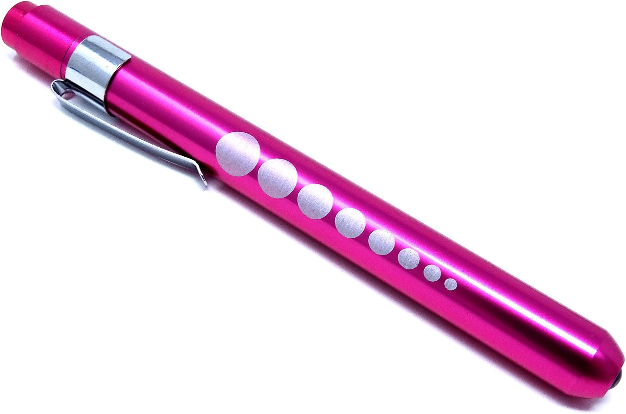 Amazon.com: Penlight Reusable Medical Aluminum LED Pen Light with Pupil ...