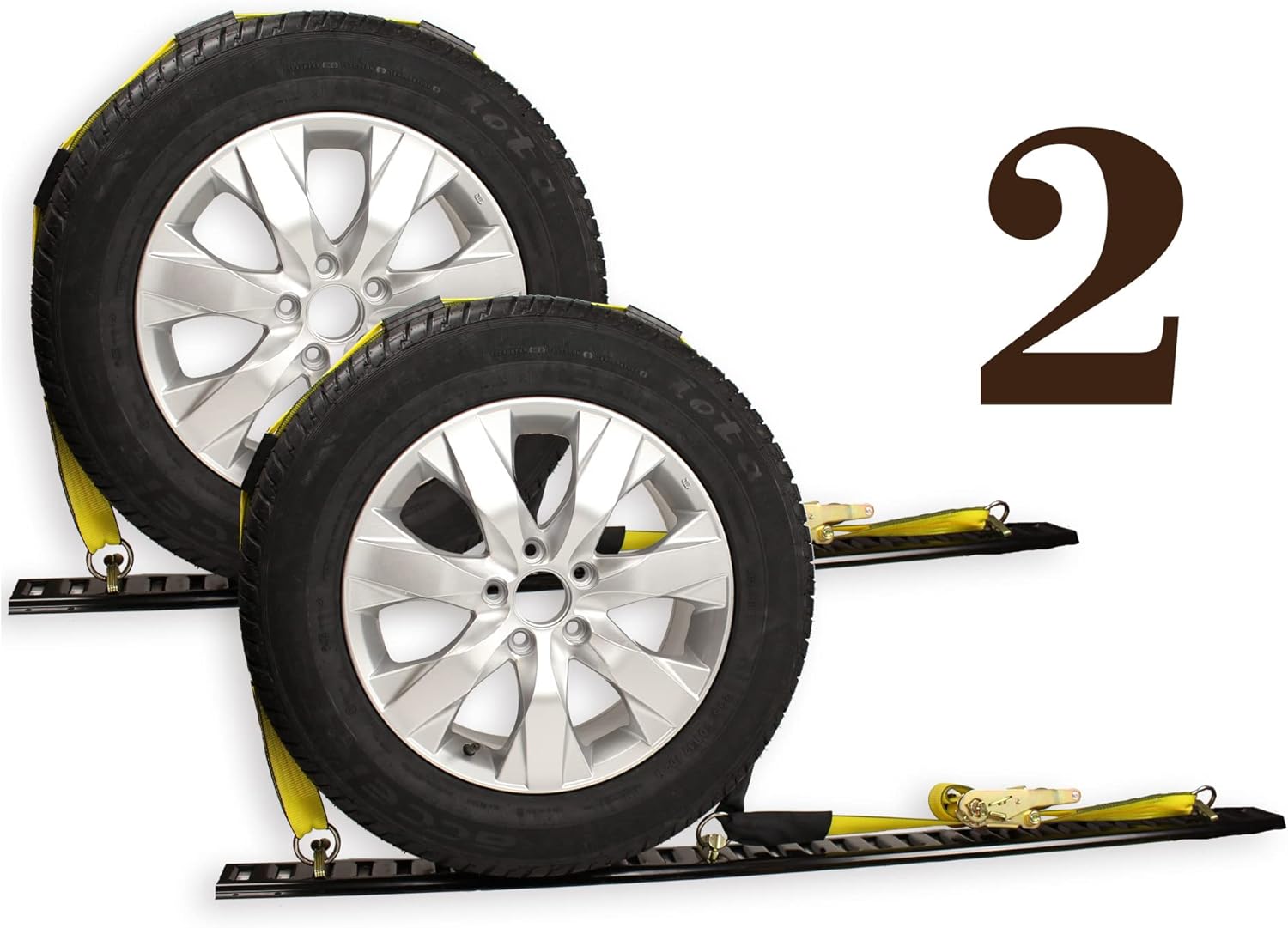 Amazon.com: DC Cargo 2-Pack Wheel Straps with E-Track Fittings and 3 ...