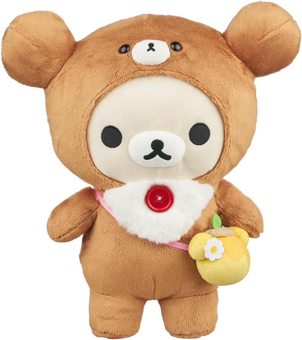 Korilakkuma San-X Original Chairoikoguma Kigurumi Series Plush - 14 ...