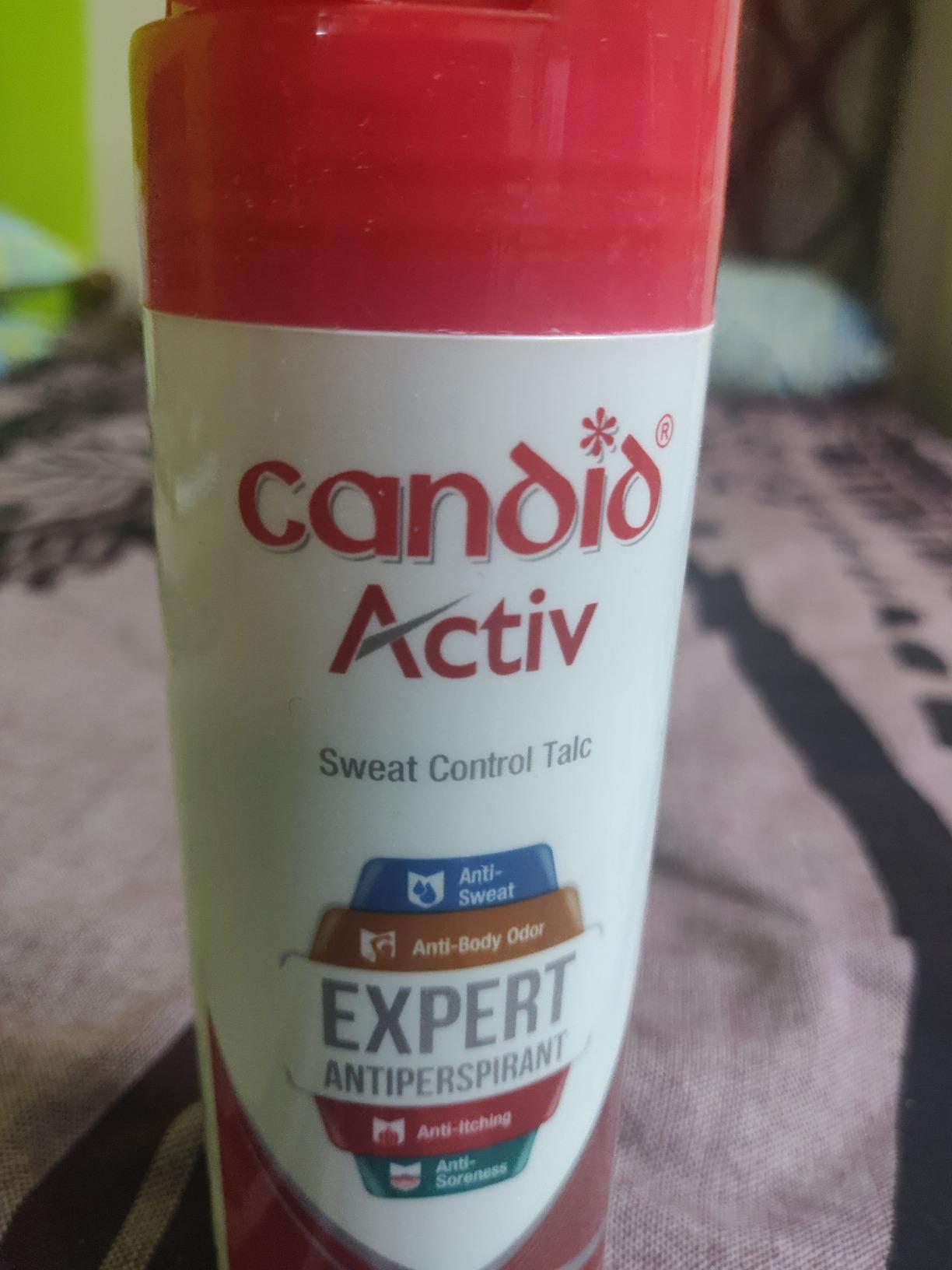 Candid Activ Sweat Control Talc - Pack of 100 G powder, 3 Piece, White ...