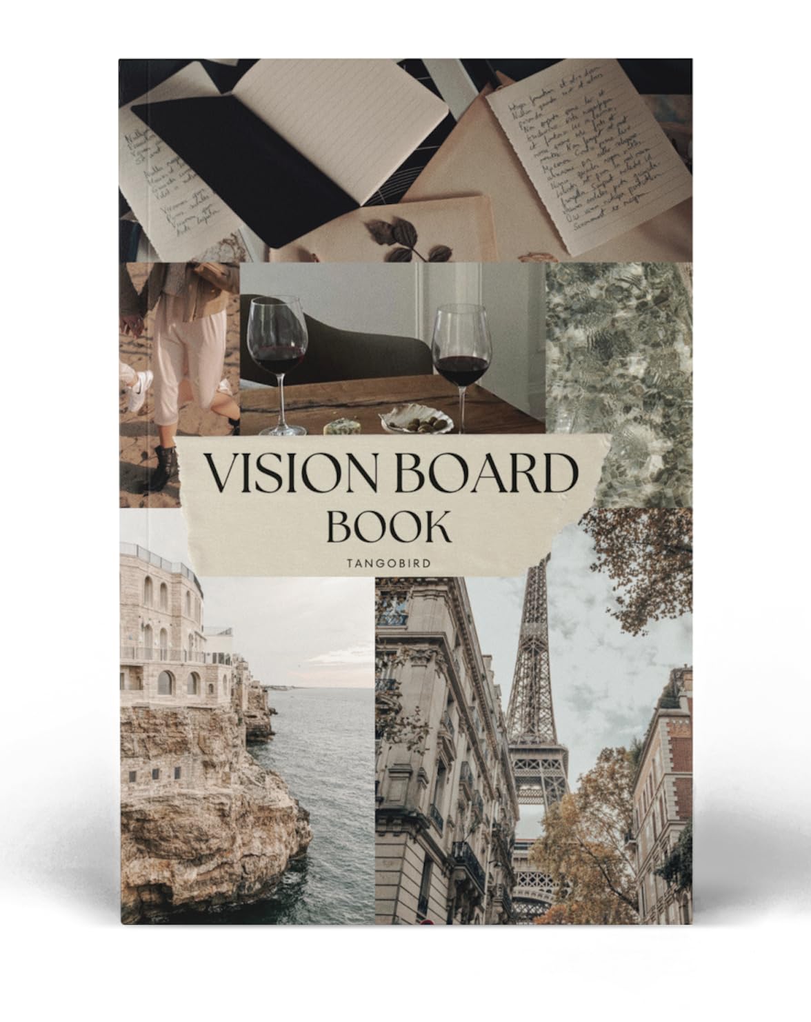 Amazon.com: Tangobird Vision Board Book: Clip Art Images & Words in All ...