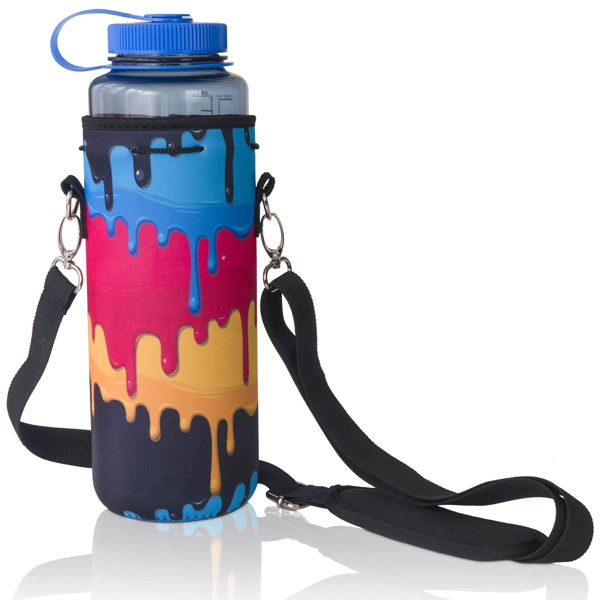 Buy Made Easy Kit Neoprene Water Bottle Carrier Holder with Adjustable ...