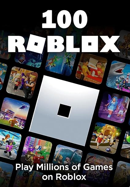 Roblox Gift Card Code - 100 Robux (Digital Code Only) : Amazon.com.mx ...