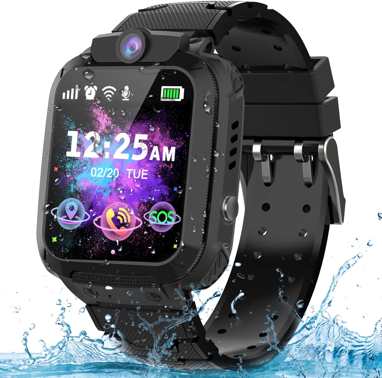 Smooce Kinder Smartwatch GPS, Smartwatch für Kinder mit GPS/LBS Telefon ...