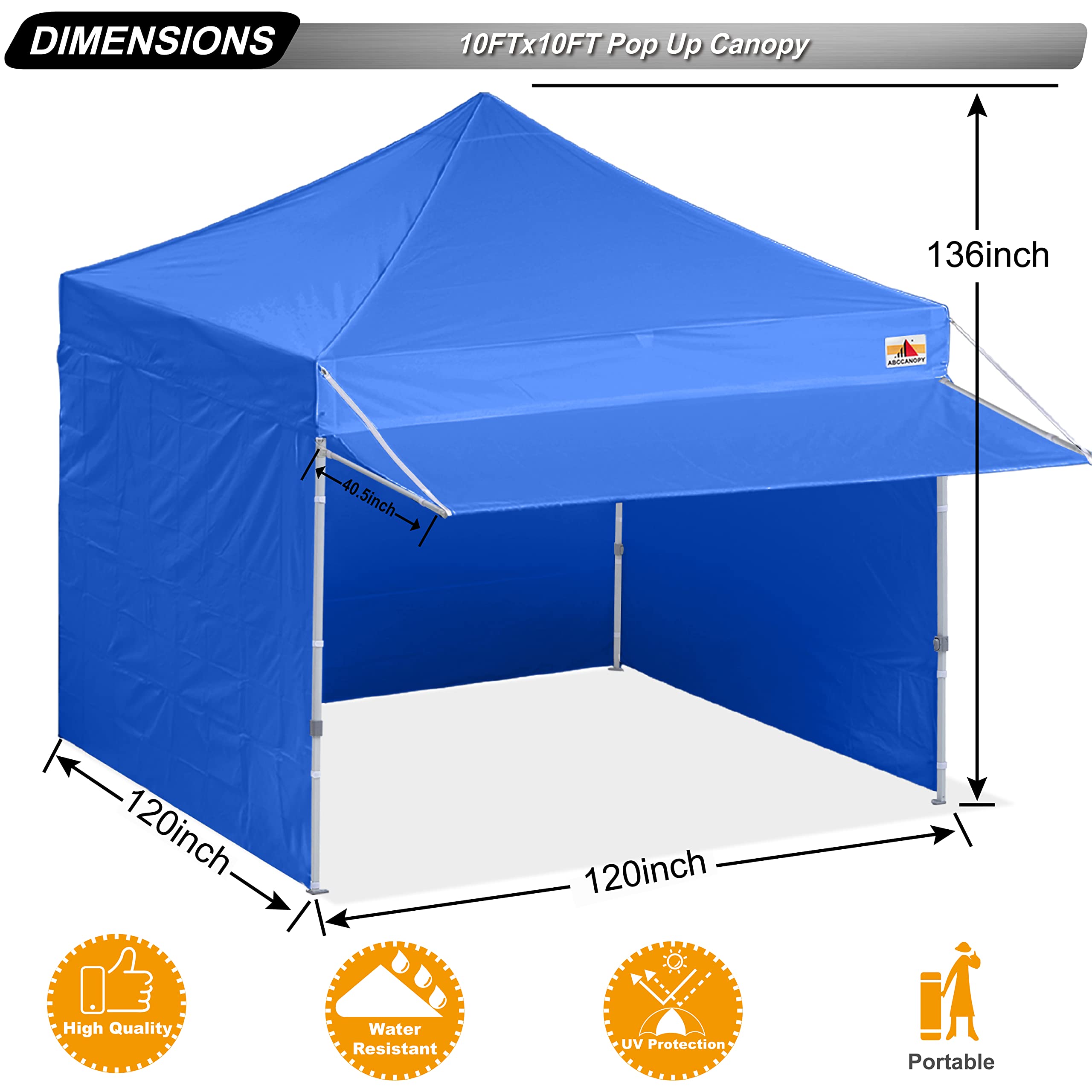 Snapklik.com : ABCCANOPY Canopy Tent 10 X 10 Pop-up Instant Shelters ...