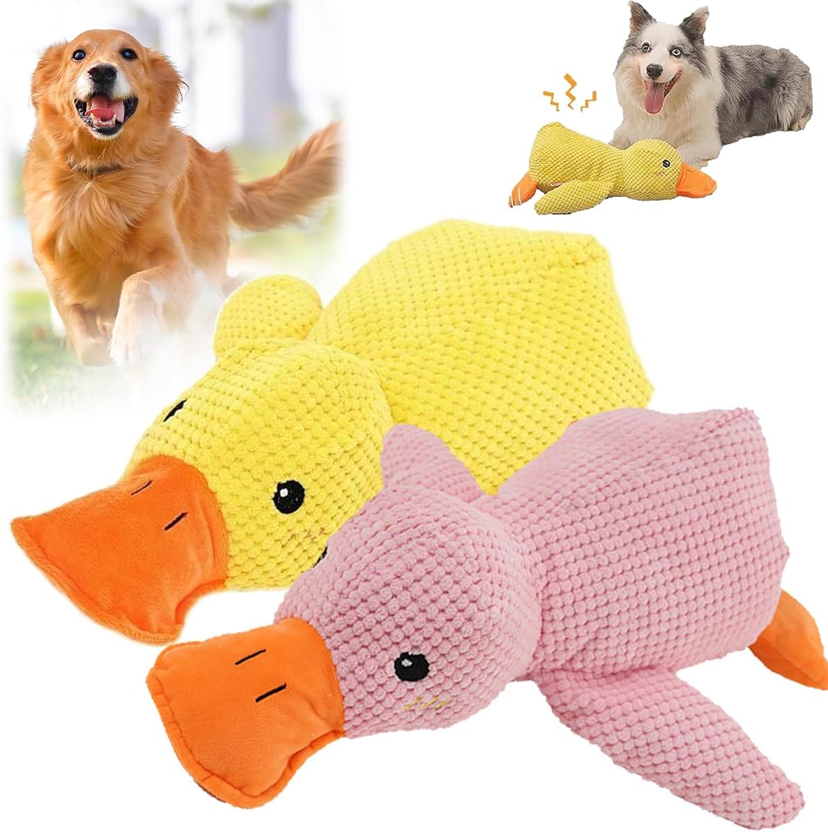 Amazon.com : Generic 2024 The Mellow Dog Calming Duck,Calming Duck Dog ...