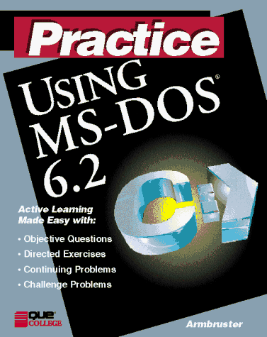 Practice Using MS-DOS 6.2: Ambruster, Lynda: 9781565296749: Books ...