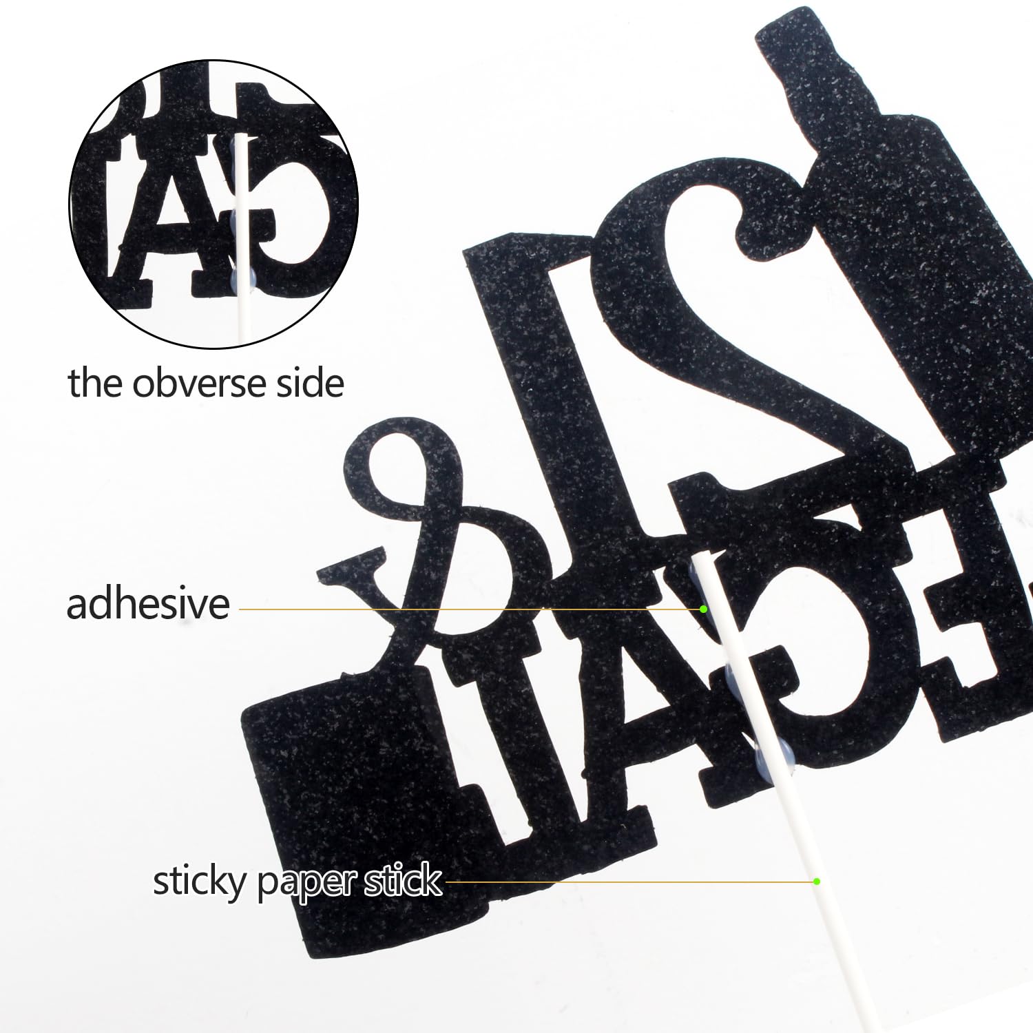 Snapklik.com : 21 & Legal Happy 21st Birthday Cake Topper - Finally ...